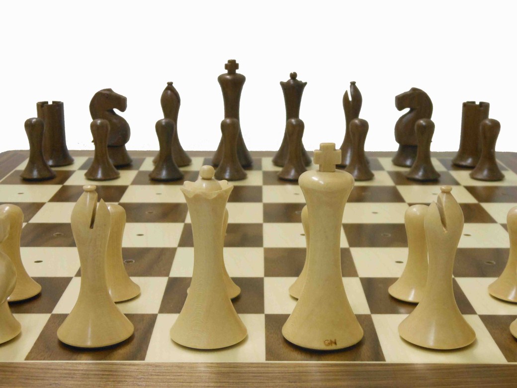 chess set for blind players